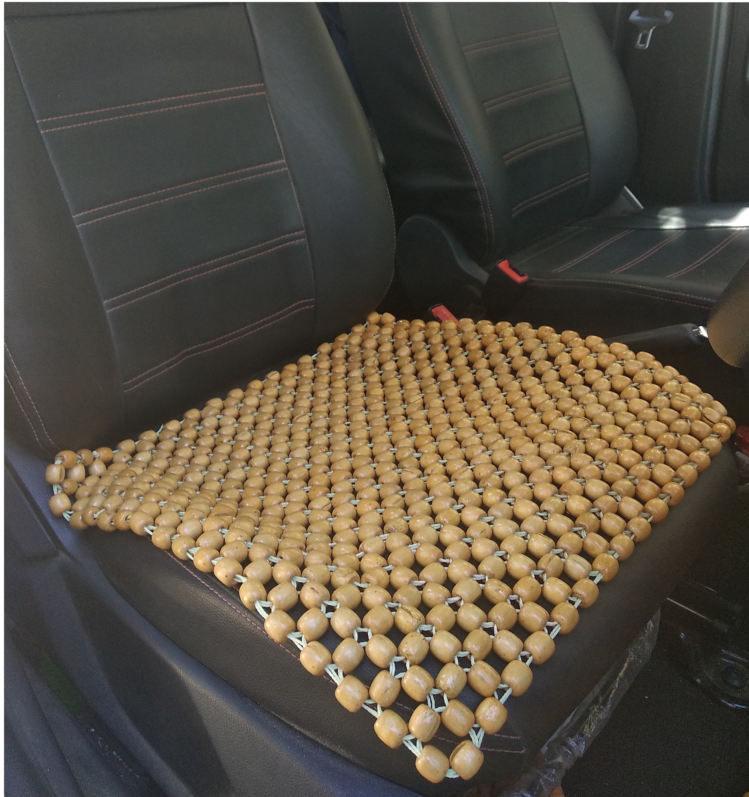 Medium Size - Wooden Beads Seating Pad – Q1 Beads Int.